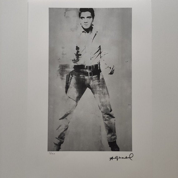 Andy Warhol Triple Elvis