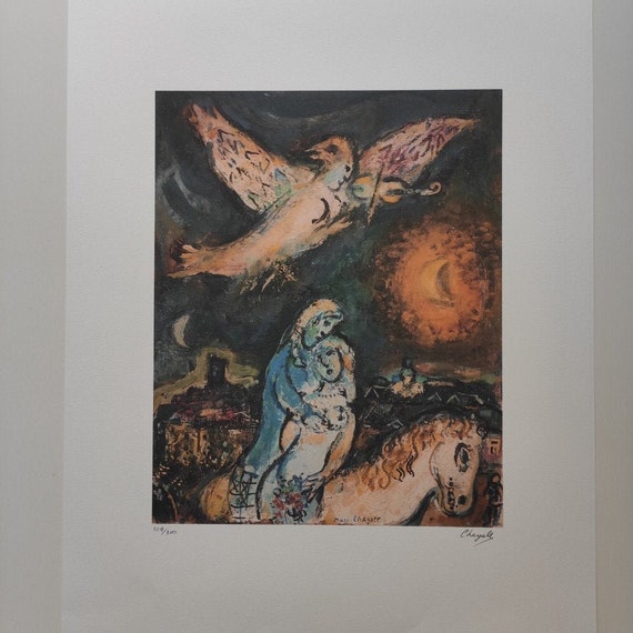 SUMMER Marc Chagall Signed Certificate Chagall Wall Art, Chagall ...