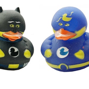 6 Rubber Duck Super Hero Crackers Ideal for Any Celebration - Etsy