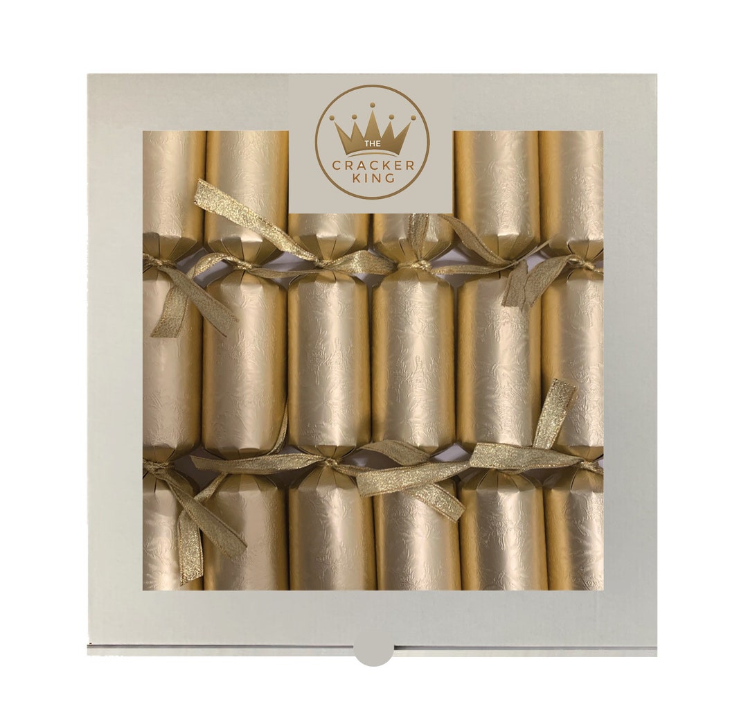 6 Rubber Duck Christmas Quackers - Crackers - Gold - Etsy UK