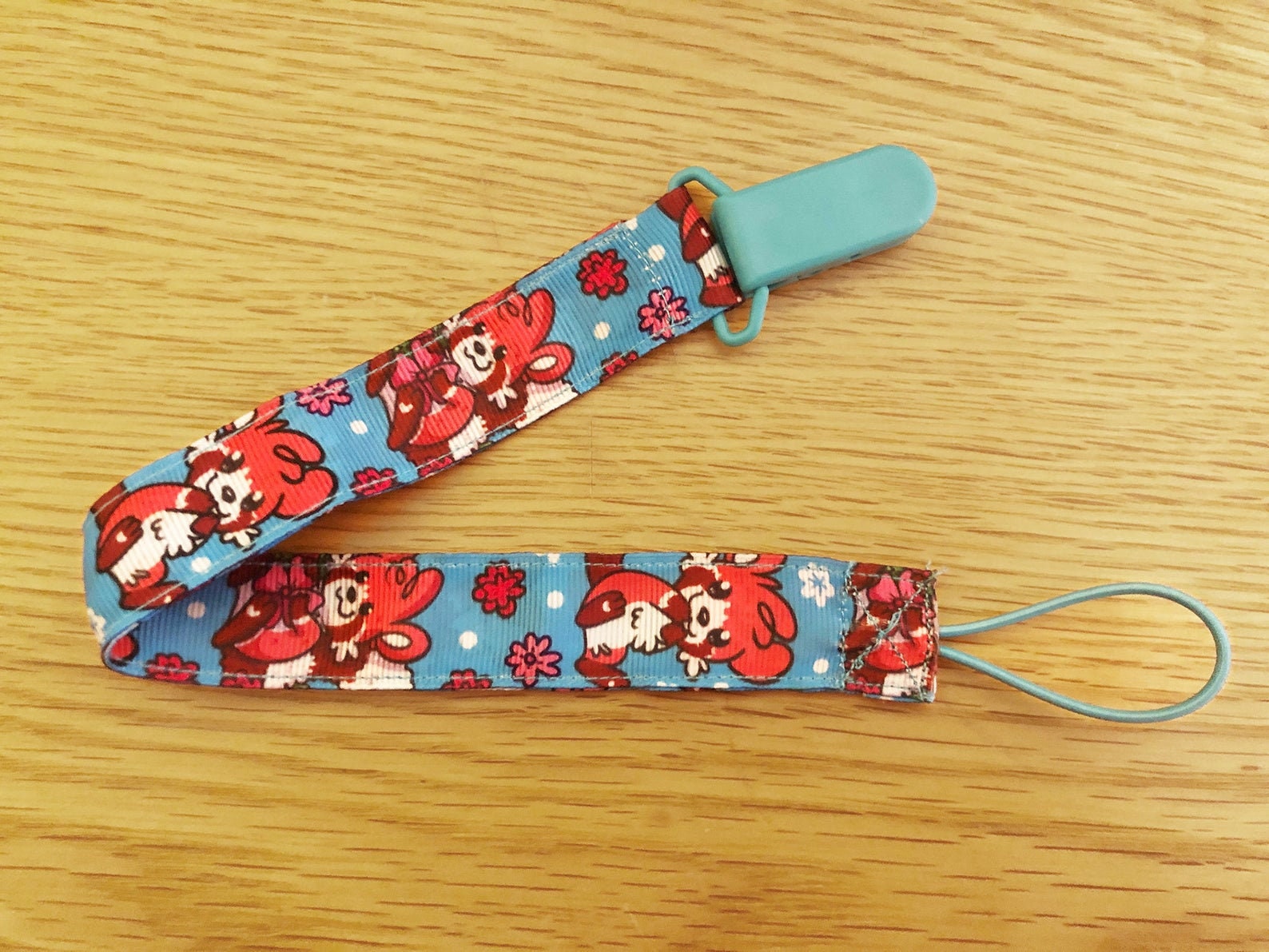 Red Pandas Pacifier Clip - Etsy