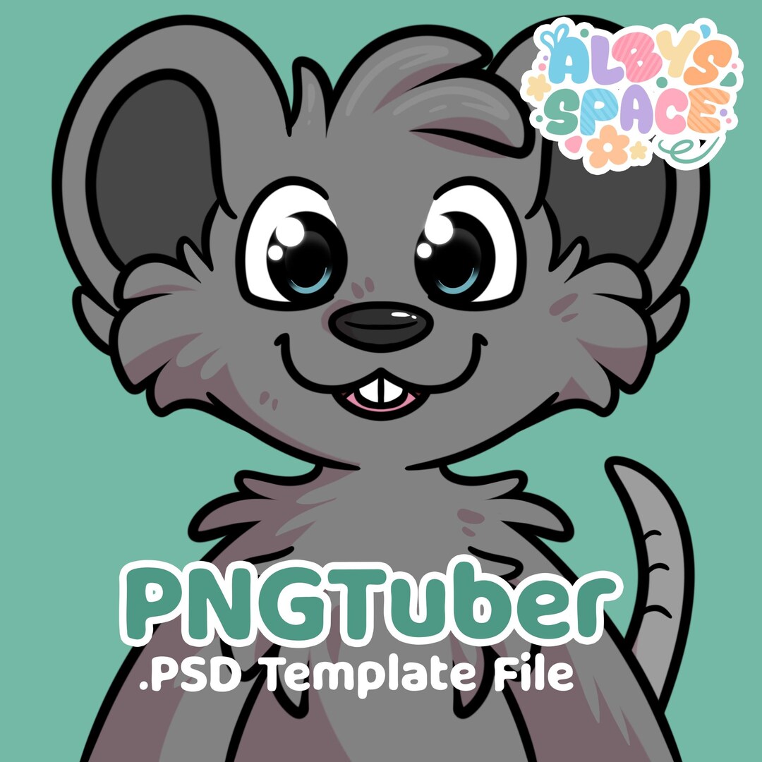 Mouse - Furry Pngtuber .PSD Template File - Etsy UK