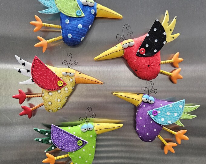 Bird Refrigerator Magnets Approximately 3 Inches - Etsy