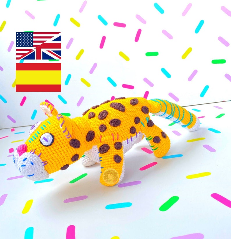 Antonio's Jaguar Crochet AMIGURUMI Pattern / MADRIGAL - Etsy