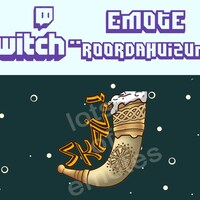 Ram Skull Hell Yeah Twitch Emote - Etsy