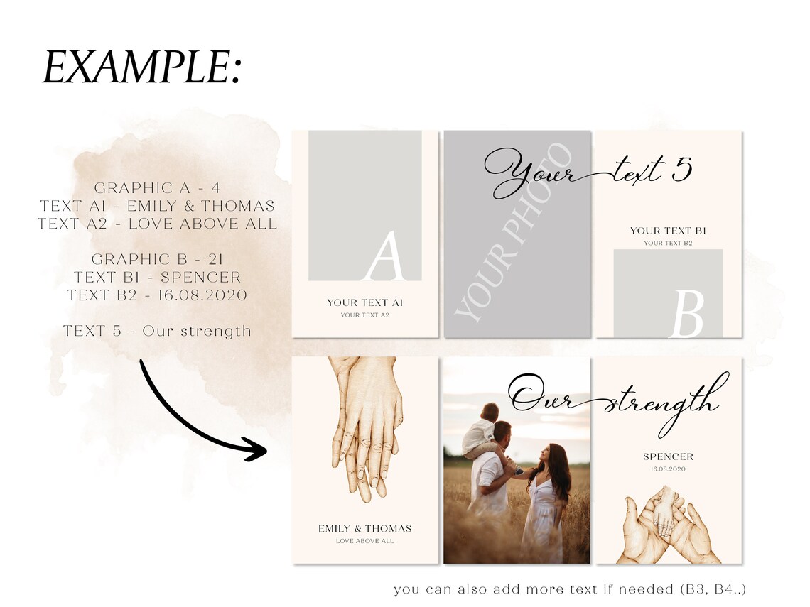 Art Custom Triptych Poster Set - Personalized Art Print- Lover Art ...