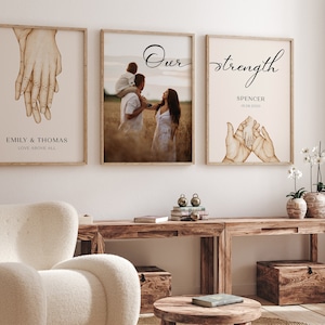 Art Custom Triptych Poster Set - Personalized Art Print- Lover Art ...