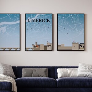 Limerick Travel Posters Triptych - Etsy