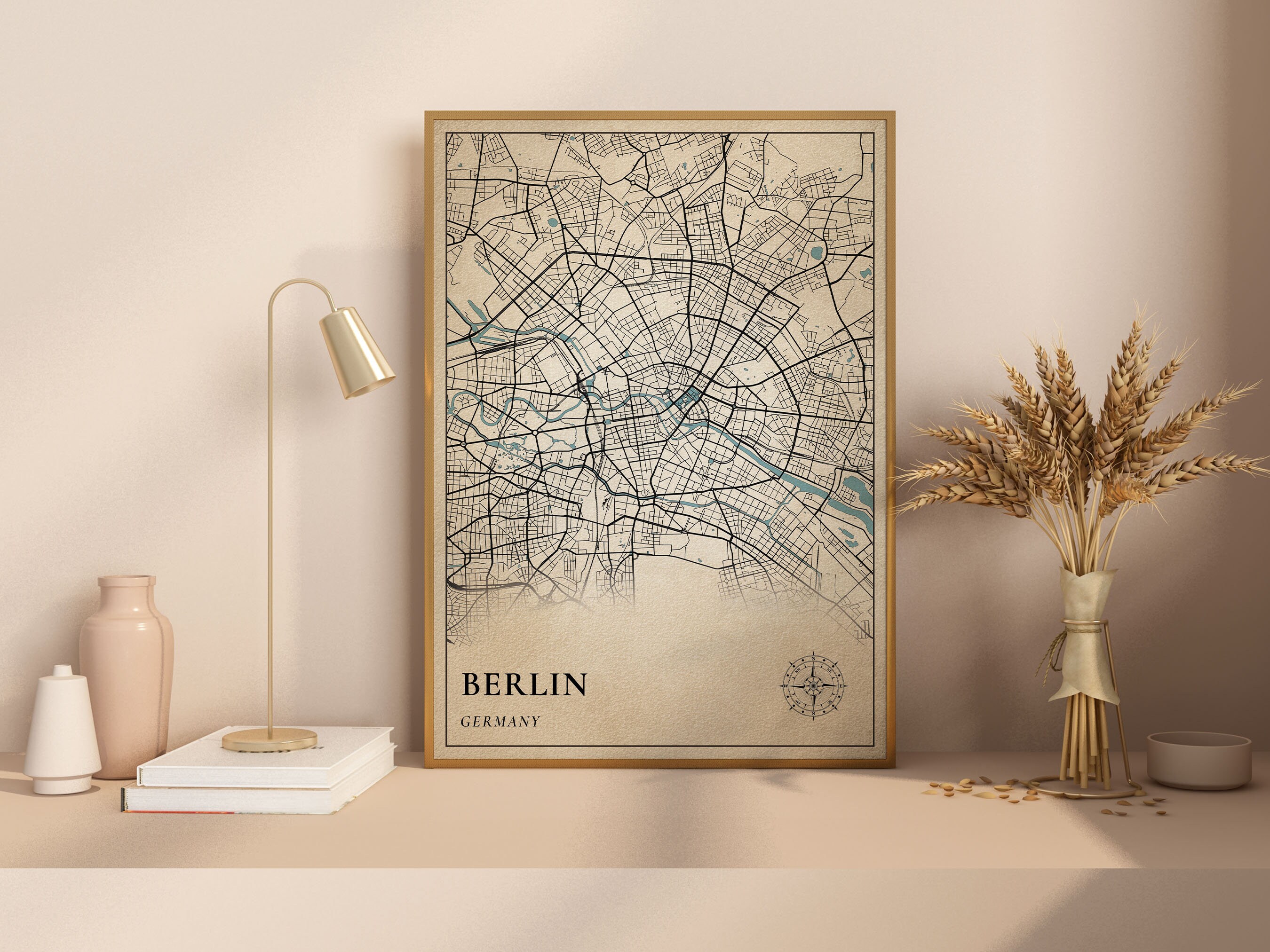 Custom Map Poster, 3 for 2 Offer, Any Location, Any City, Map Print ...