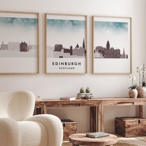 Edinburgh Triptych, Edinburgh Skyline, Edinburgh Posters, Different ...