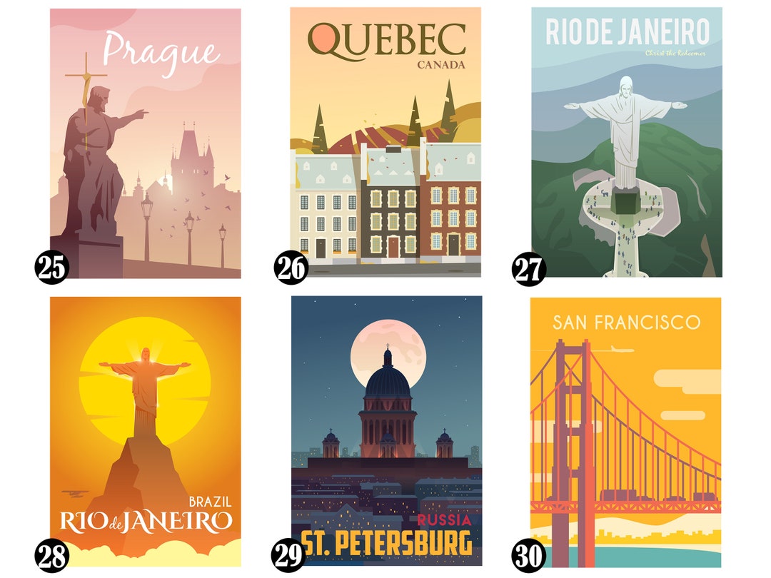 Travel Poster, City Poster, Country Poster, High Quality Paper Poster ...