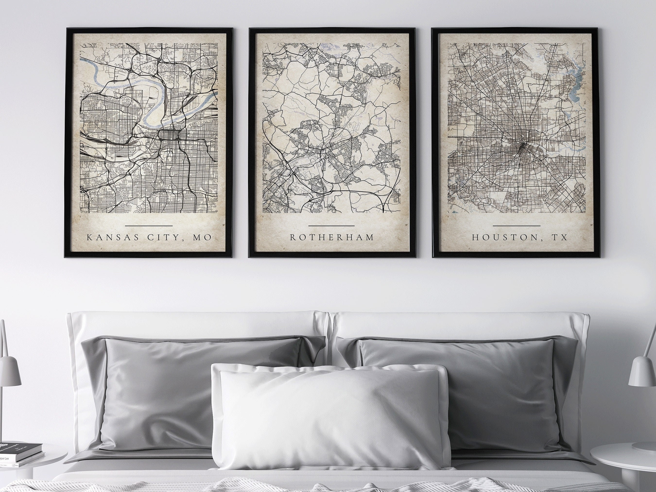 Cambridge Poster, City Map Poster 12 Unique Styles Available - Etsy