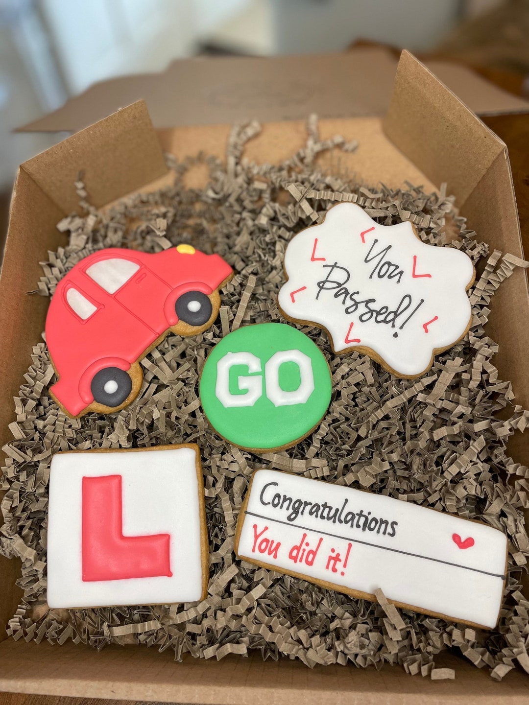 You Passed Your Driving Test Cookie Box Made to Order Gift Iced ...