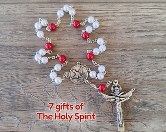 Holy Ghost Rosary - Etsy