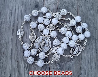 Saint Michael Chaplet, Angelic Crown, 9 Choirs of Angels, Archangel Michael, St Michael Rosary ...