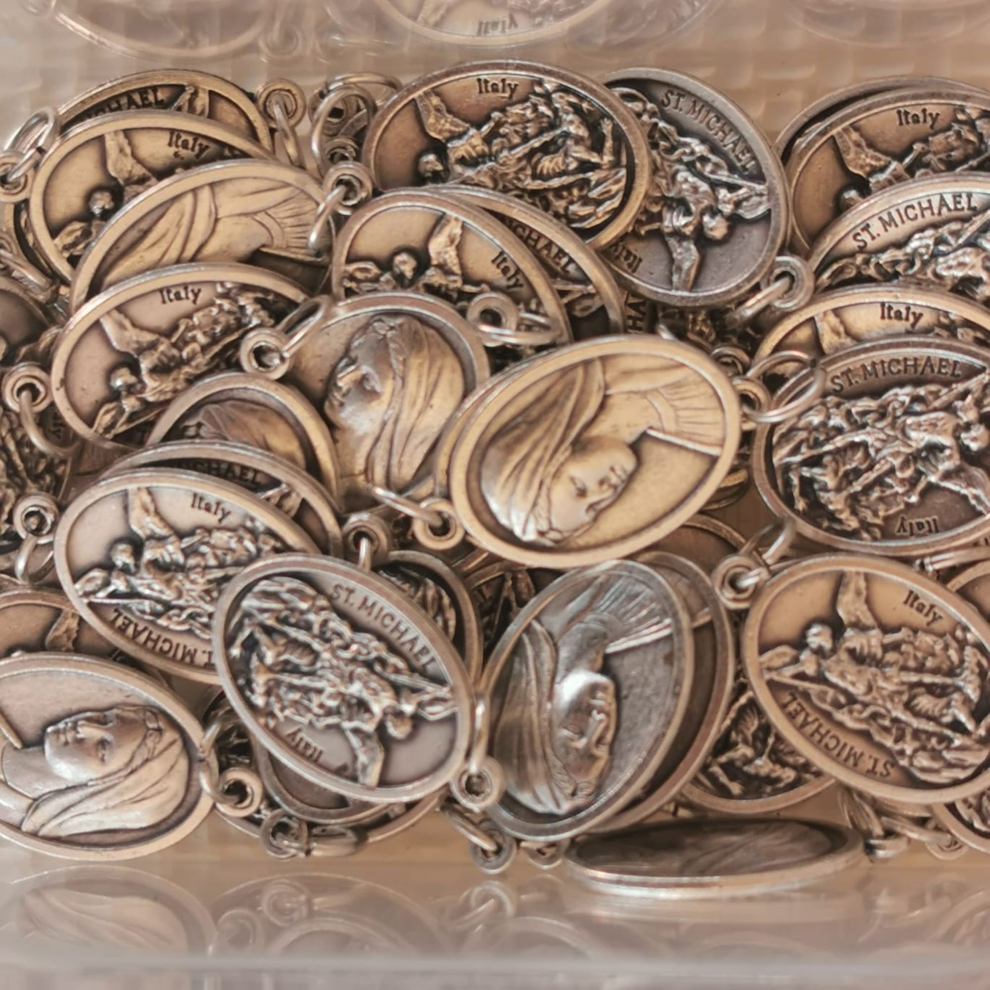 Catholic Medals 1510 PIECES CHOOSE SAINT Add On-charm for | Etsy