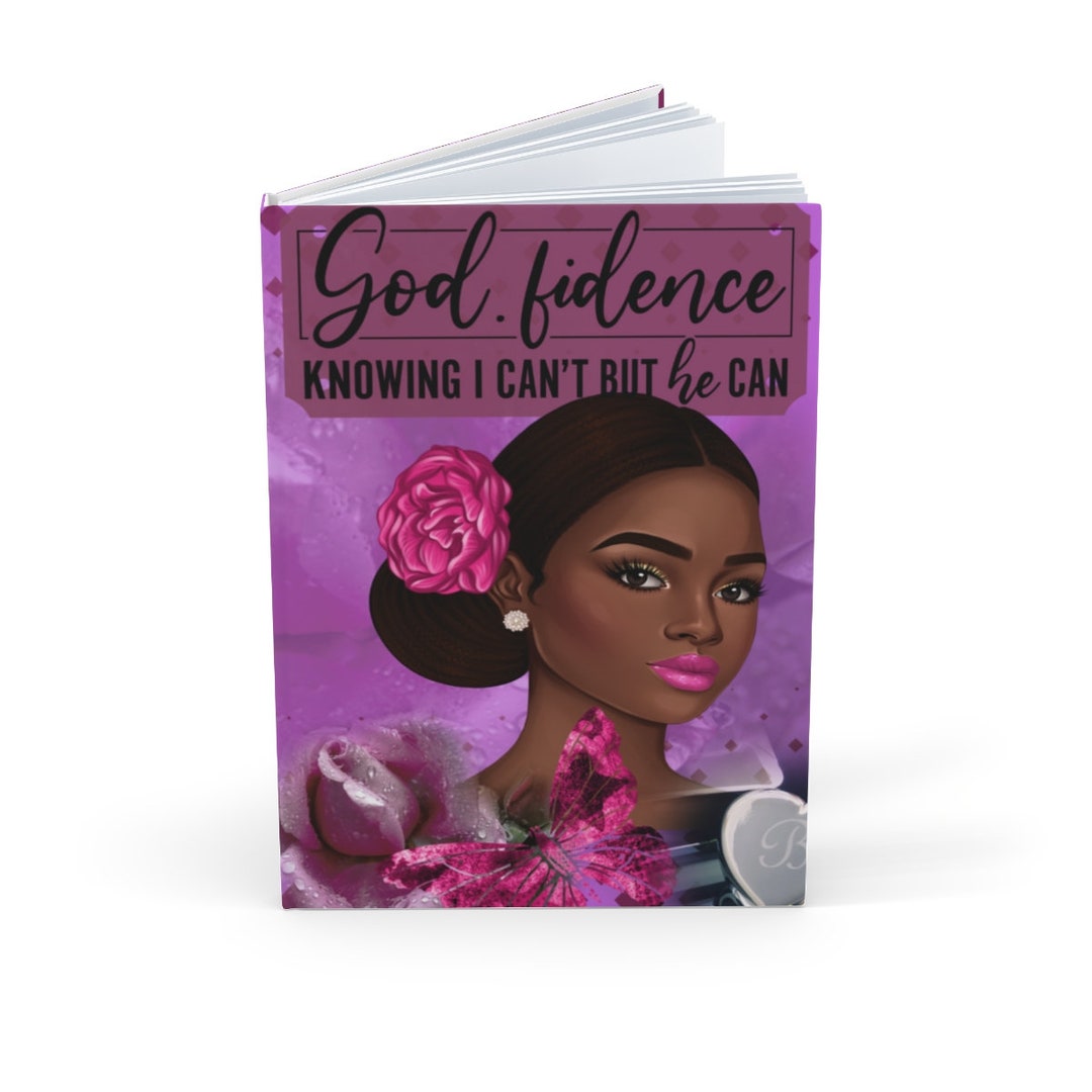 Inspirational Christian Journal Cover: Godfidence Design (digital ...