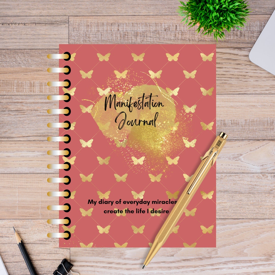 Manifest Journal Covers Planner Cover Manifestation Journal - Etsy