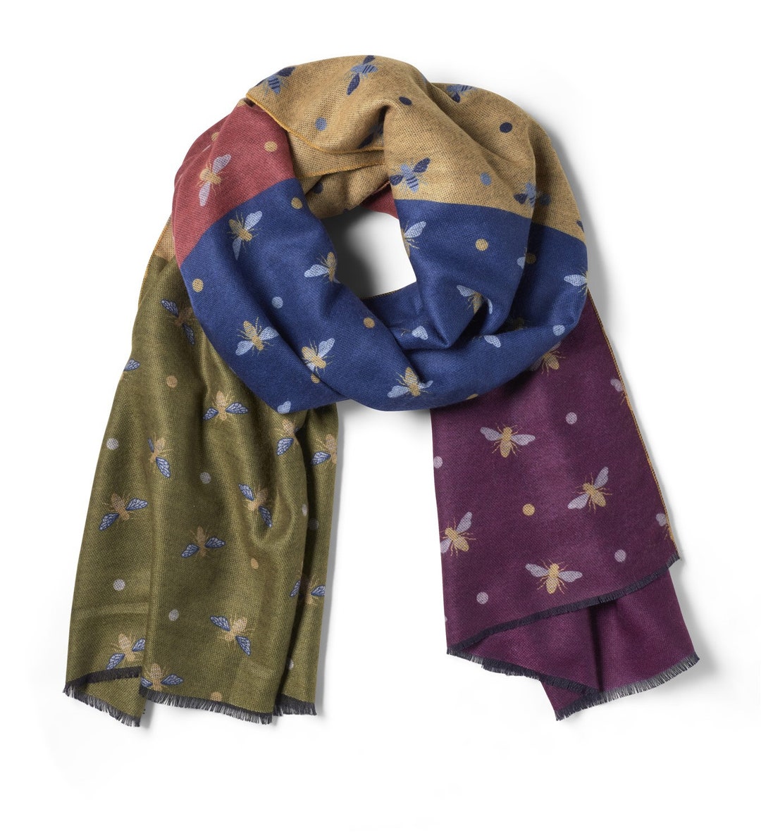 Recycled Polyester Scarf - Etsy UK