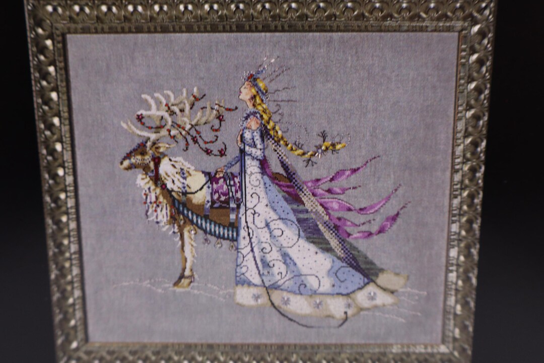 New Mirabilia Snow Queen Cross Stitch Pattern - Etsy