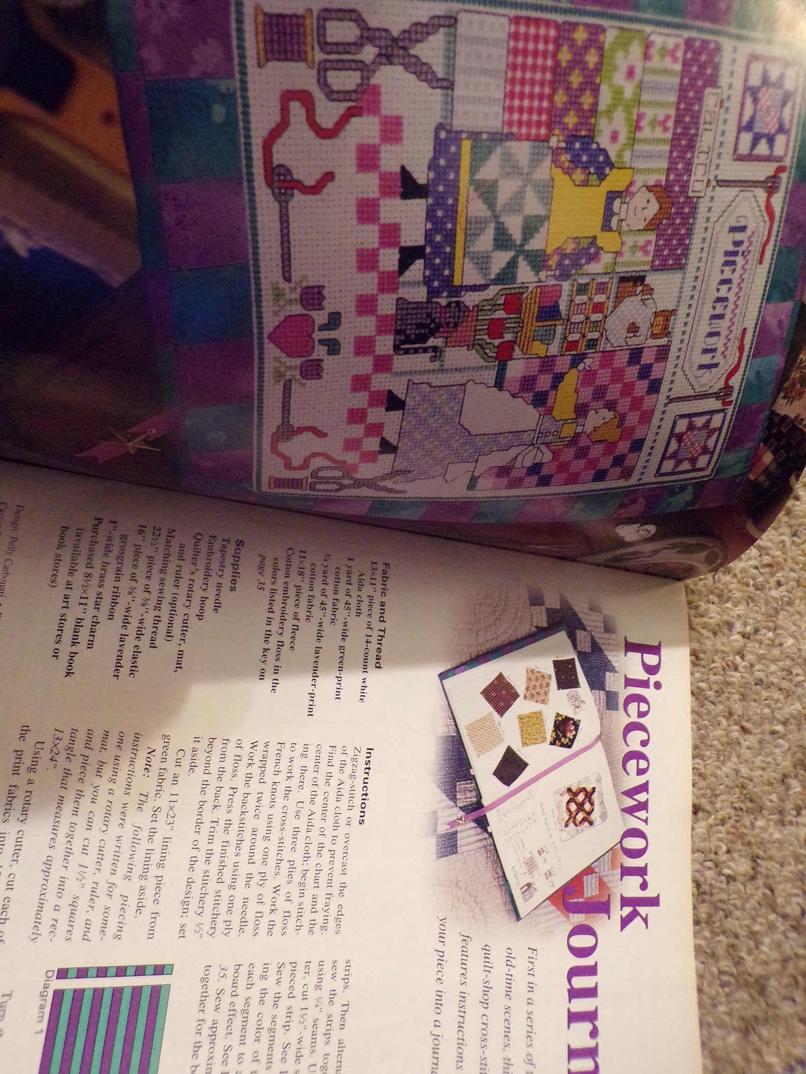 Cross Stitch & Needlework Back Issue February 1998 - Etsy