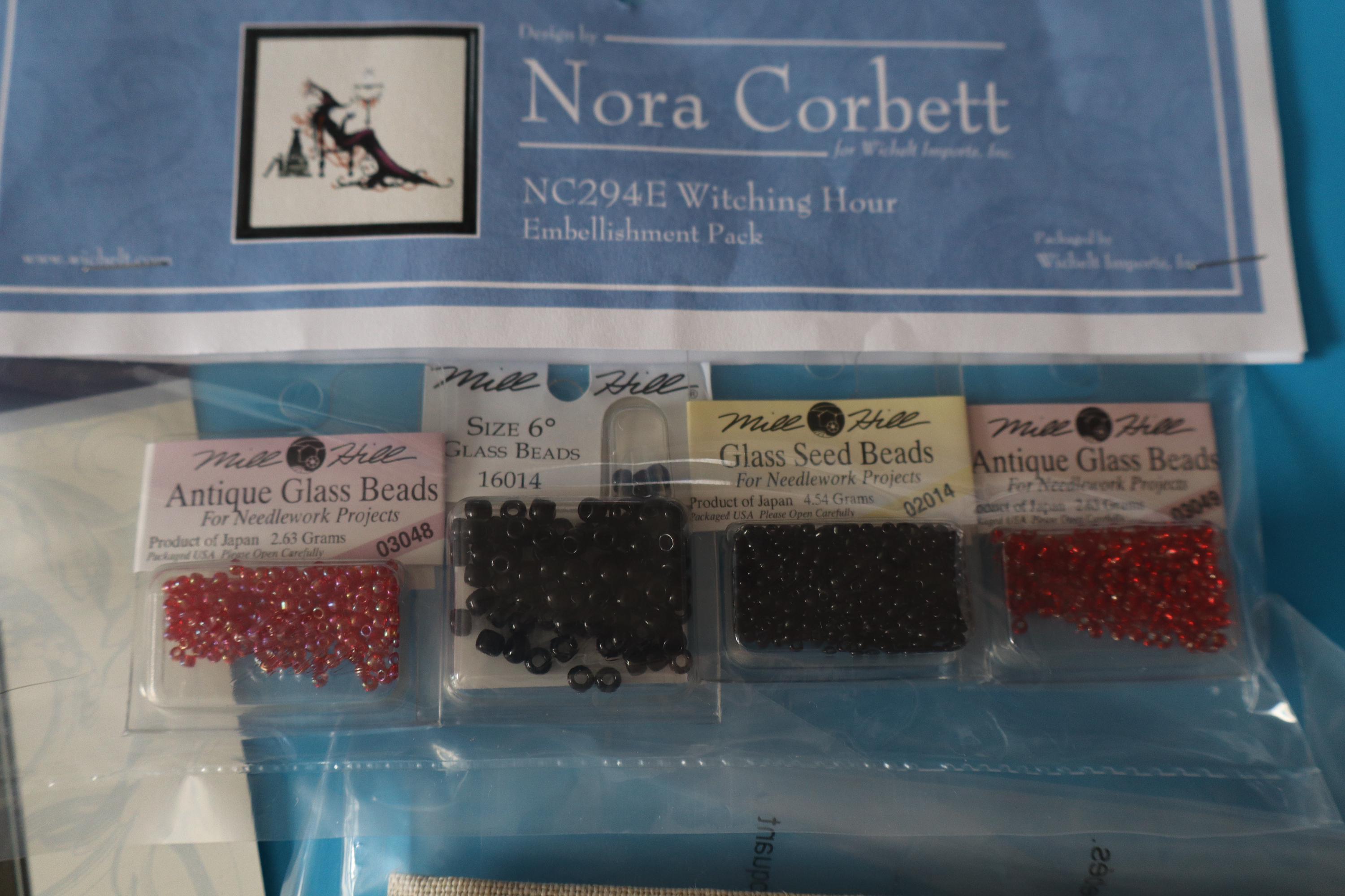 Nora Corbett Witching Hour Linen Semi-kit - NC294 - Cross Stitch ...