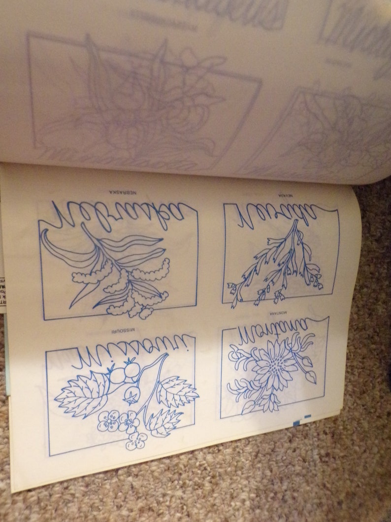 50 States Keepsake Transfer Collection Iron-on Designs - Etsy