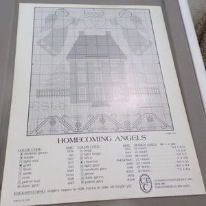 Angels Unaware Cricket Collection Cross Stitch Leaflet #31 - Etsy