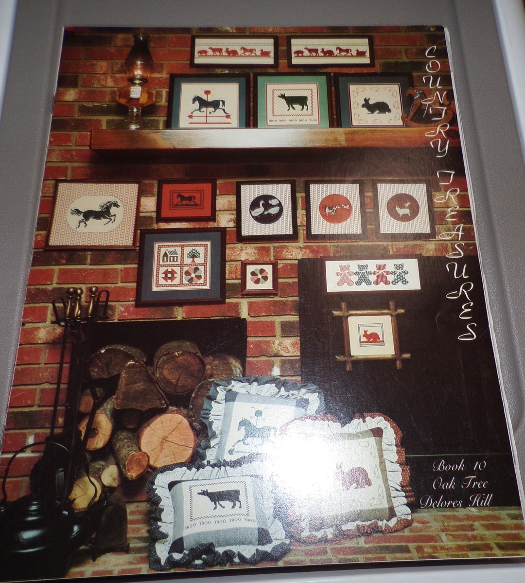 Oak Tree Cross Stitch Leaflet Country Treasures Book 10 - Etsy