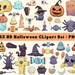 Buy 43 Cute Halloween Clipart Bundle Png Spooky Halloween Bundle Hand ...