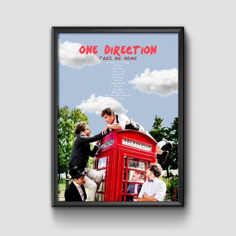 One Direction Decor - Etsy
