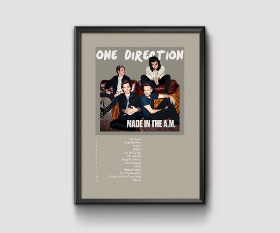 One Direction Framed Poster