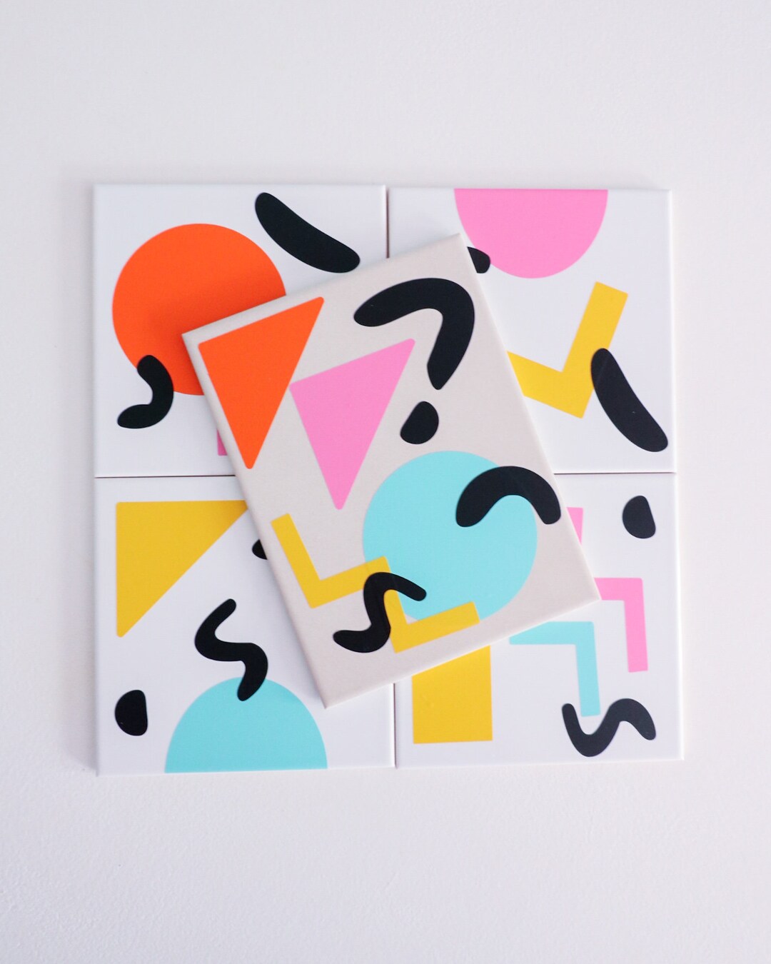 Tile Stickers, Tile Stickers, 80s Small Tiles - Etsy