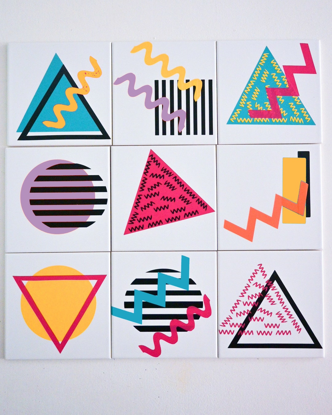 Tile Stickers, Tile Stickers, Neo Stickers - Etsy
