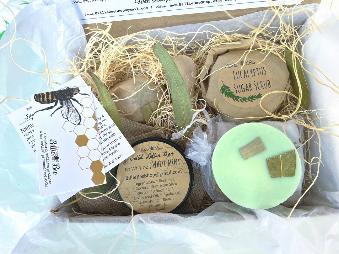 Relaxation Spa Box EUCALYPTUS Lavender Rose Citrus Unscented ...