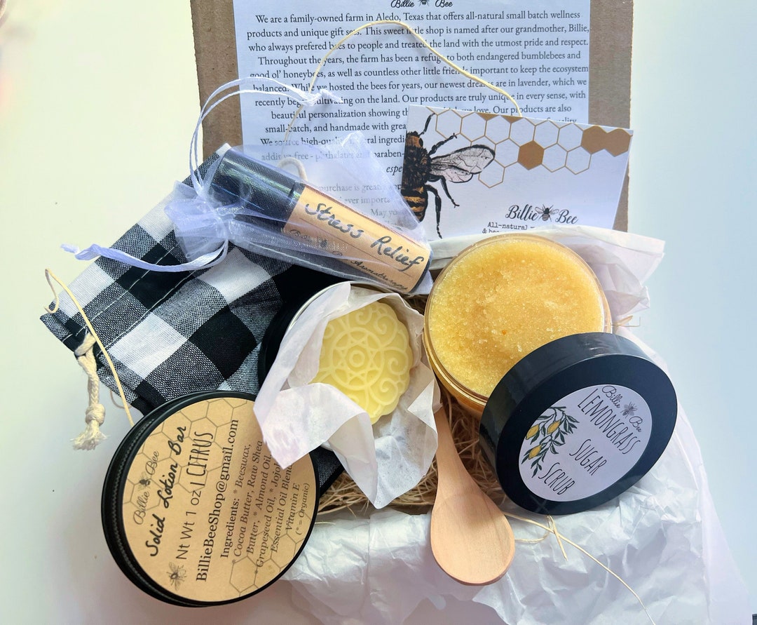 Mini Spa Kit Mini Spa Gift Sugar Scrub Lotion Bar - Etsy