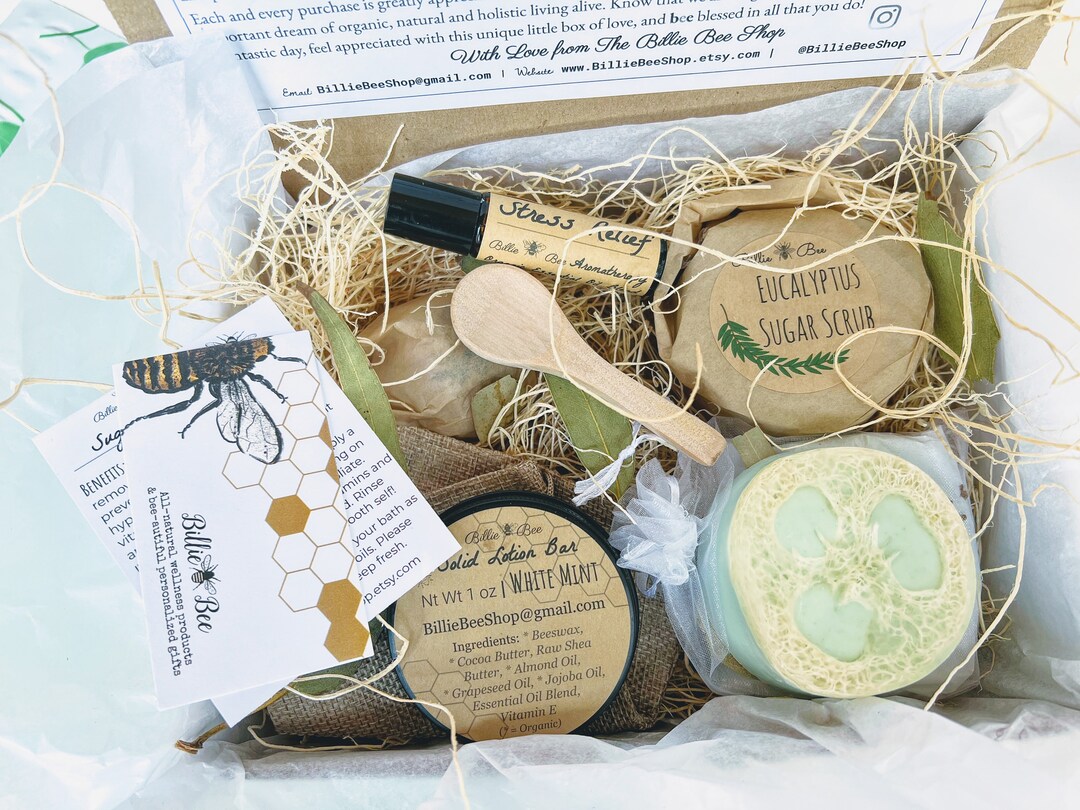 Relaxation Spa Box EUCALYPTUS Lavender Rose Citrus Unscented ...