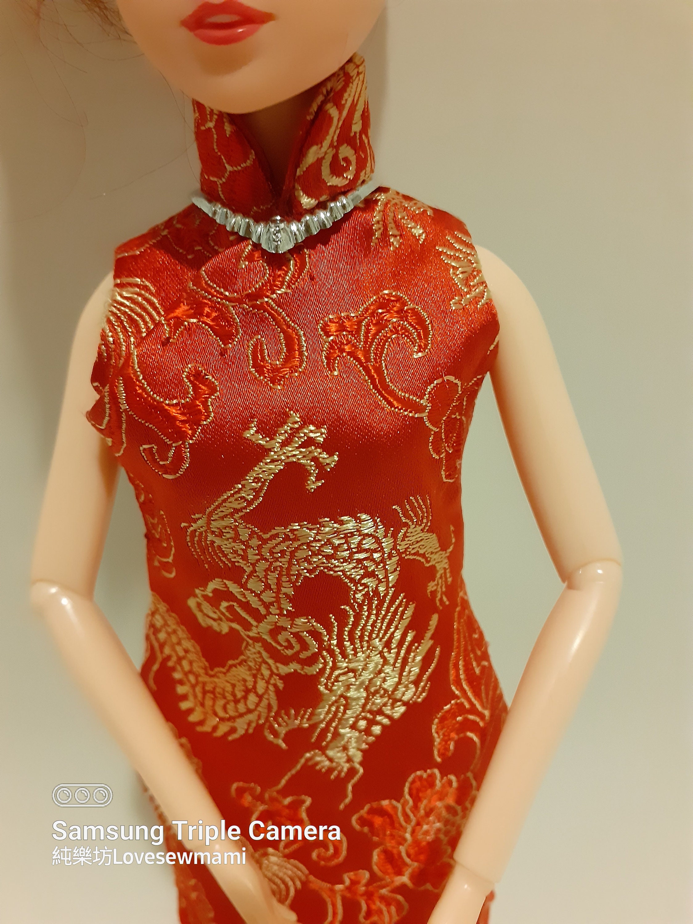 Qipao Doll (barbie Size) - Etsy