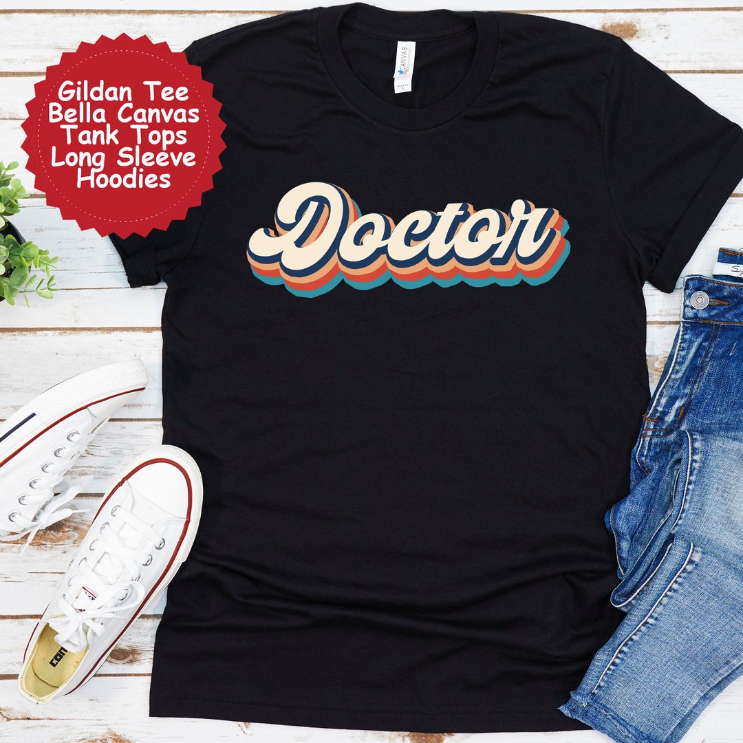 Doctor Shirts Retro Style, Gifts for Doctor, 90s Nostalgia Graphic Tee ...