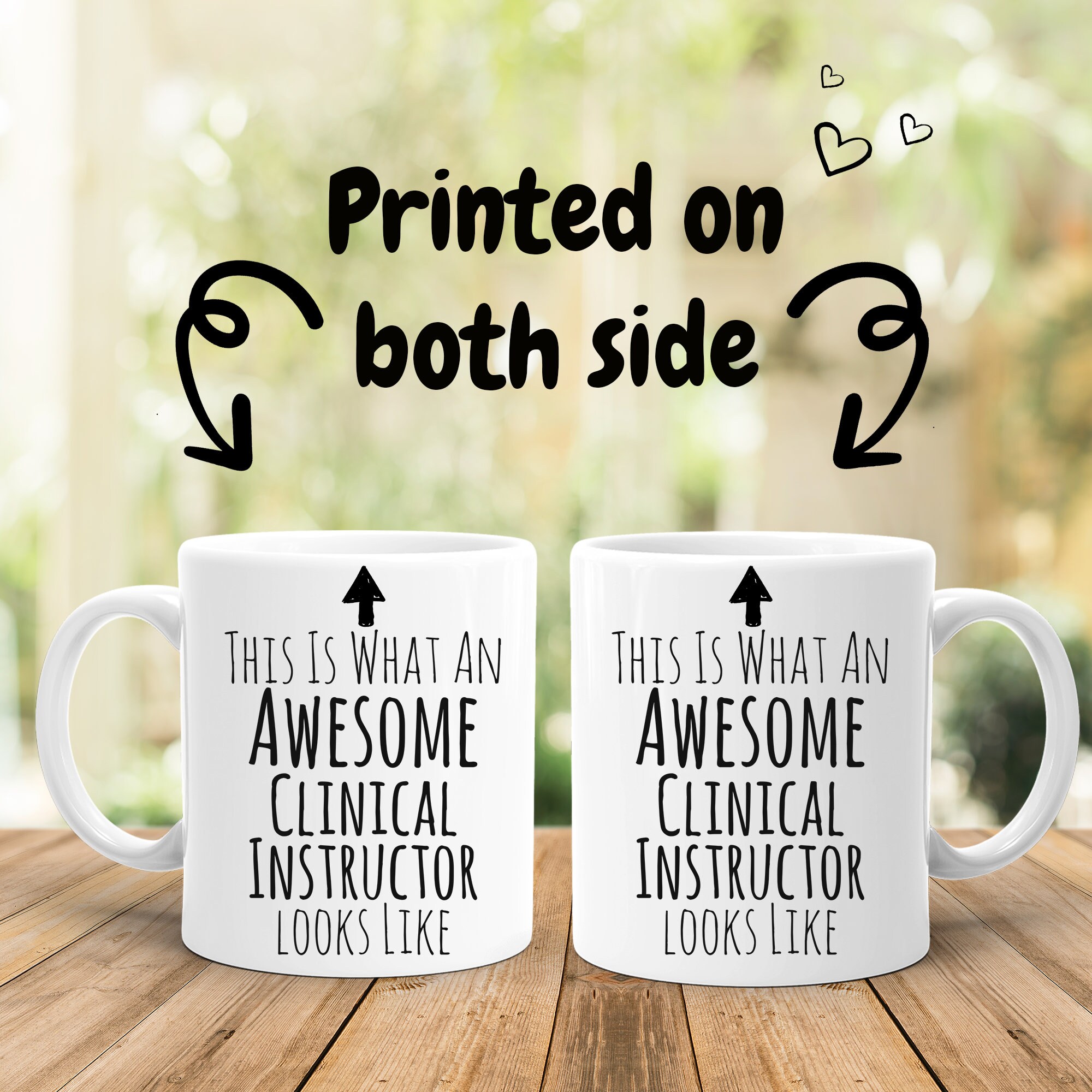 Clinical Instructor Gift Instructor Mug Awesome Instructor | Etsy