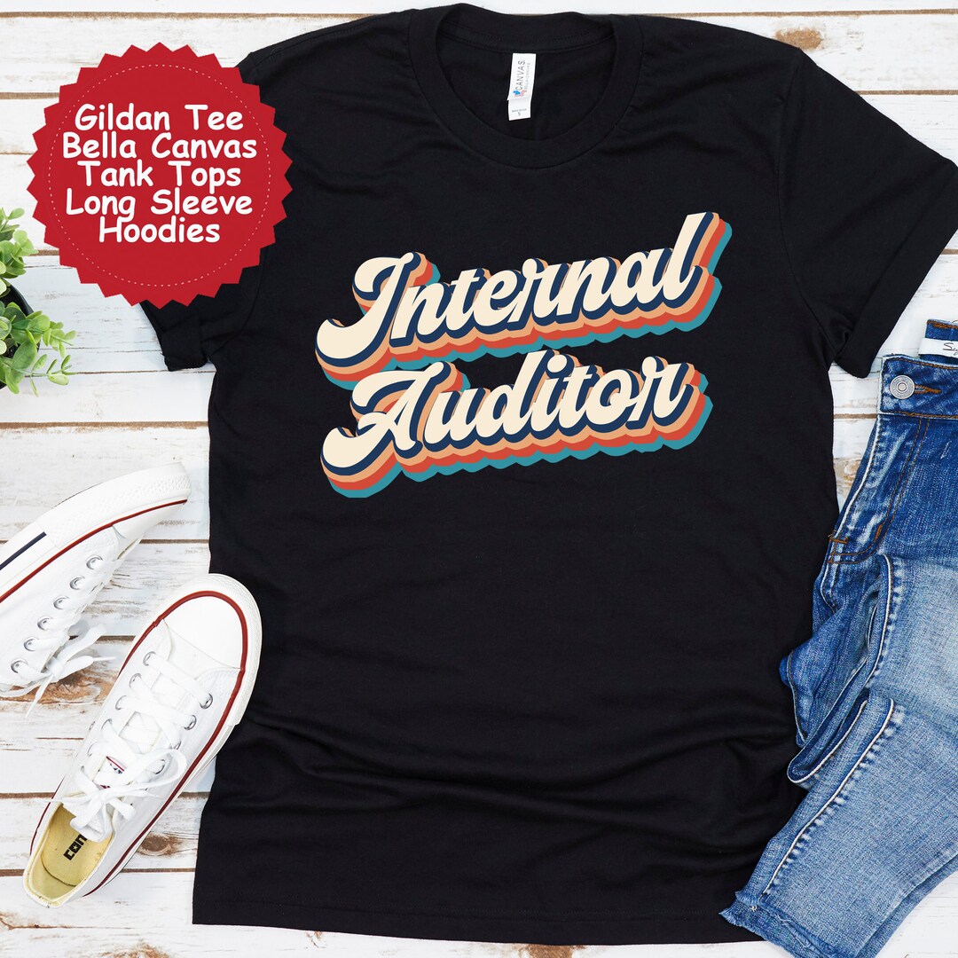 Internal Auditor Shirts Retro Style, Gifts for Internal Auditor, 90s ...