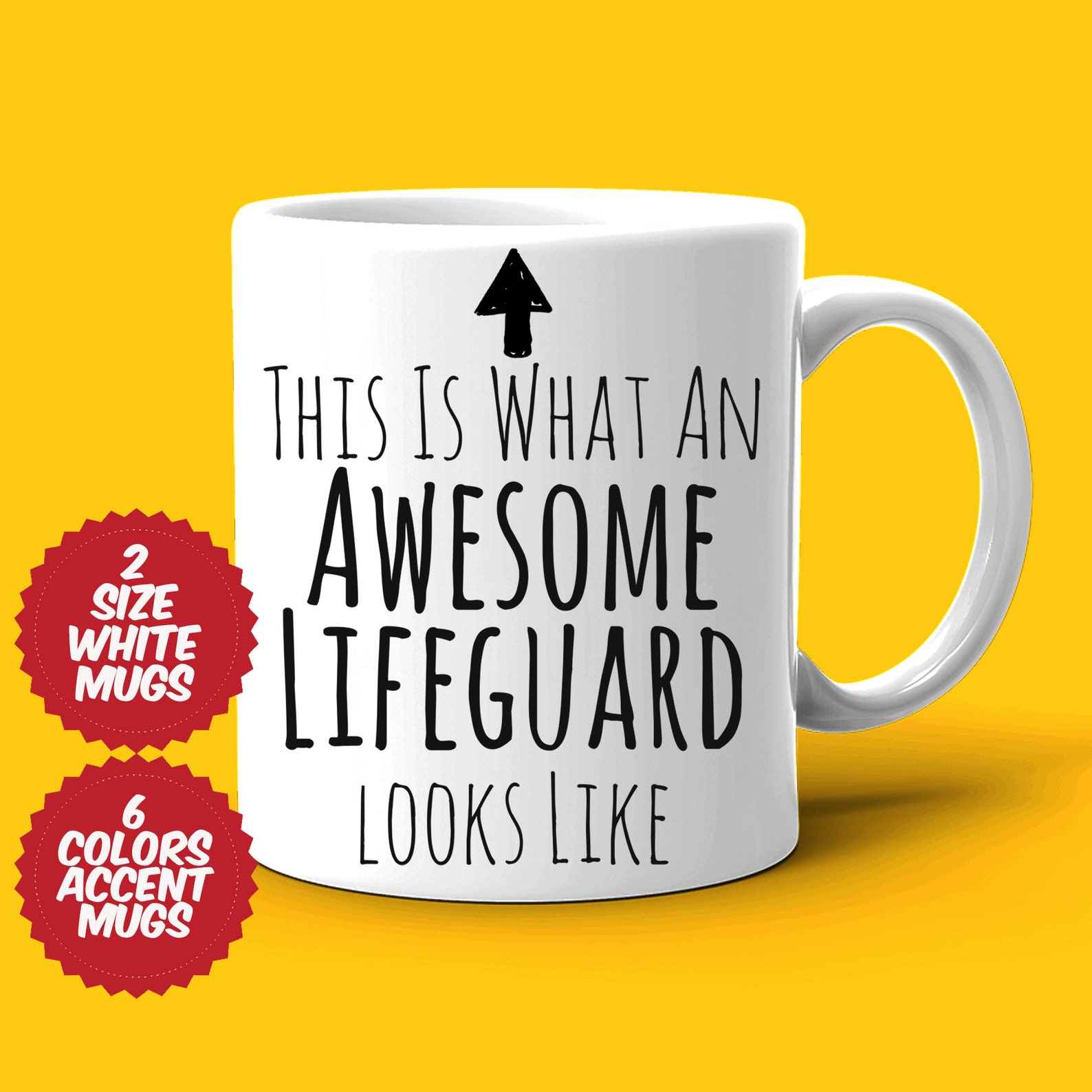 Lifeguard Gift Lifeguard Mug Awesome Lifeguard Best - Etsy UK