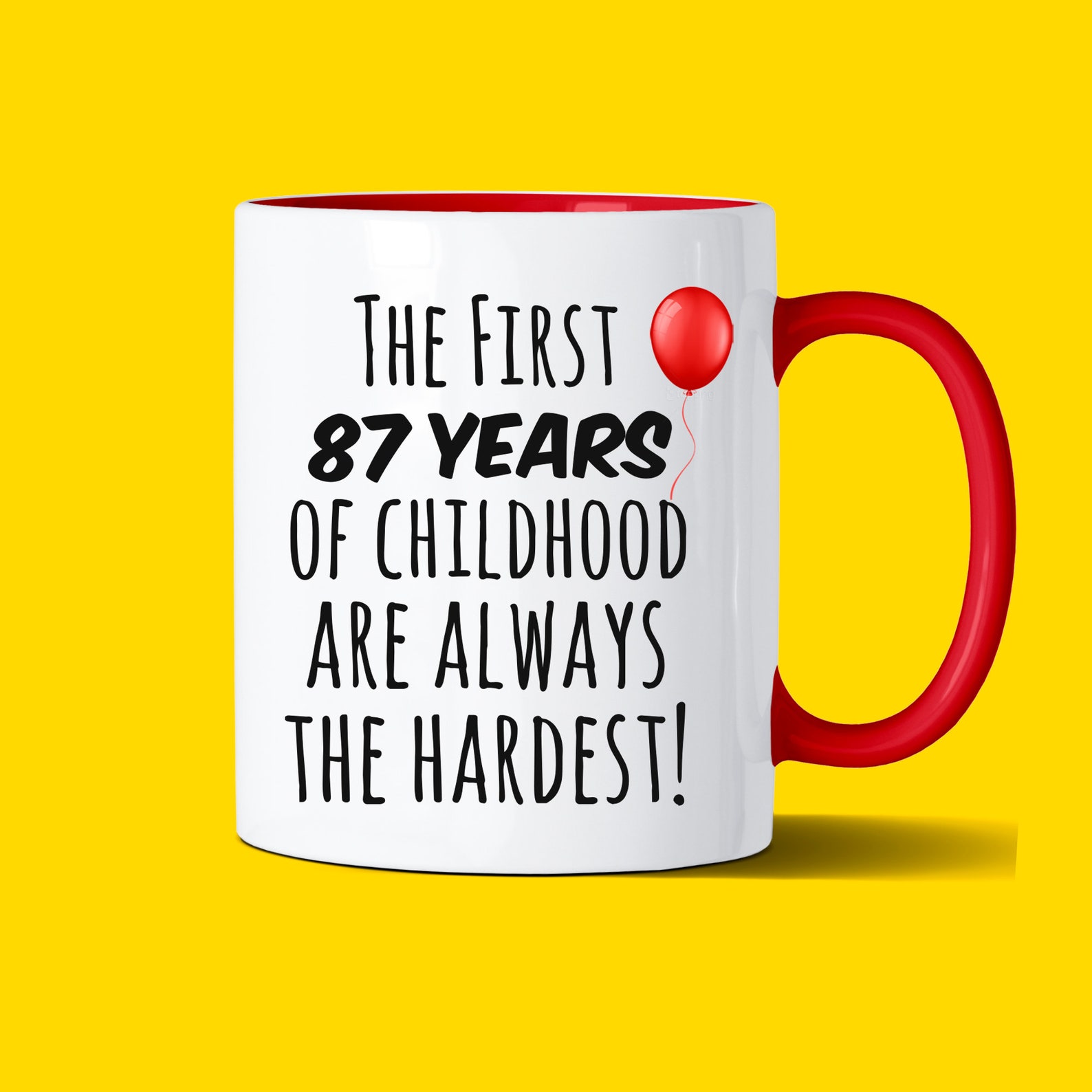 87th Birthday Mug Gift for 87 Year Old Funny Birthday Gift - Etsy