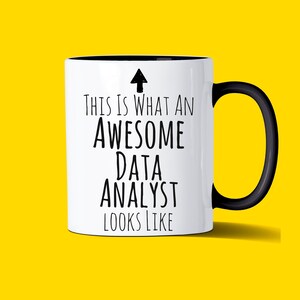 Data Analyst Gift, Data Analyst Mug, Appreciation Gifts Cup, Gift for ...
