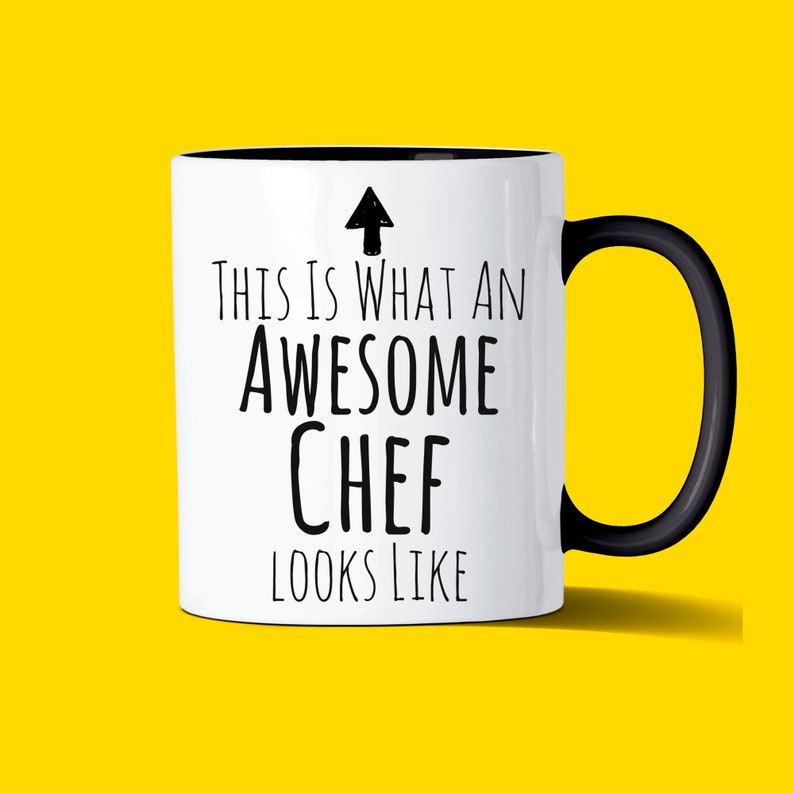 Chef Gift Chef Mug Awesome Chef Best Chef Ever Gift for | Etsy