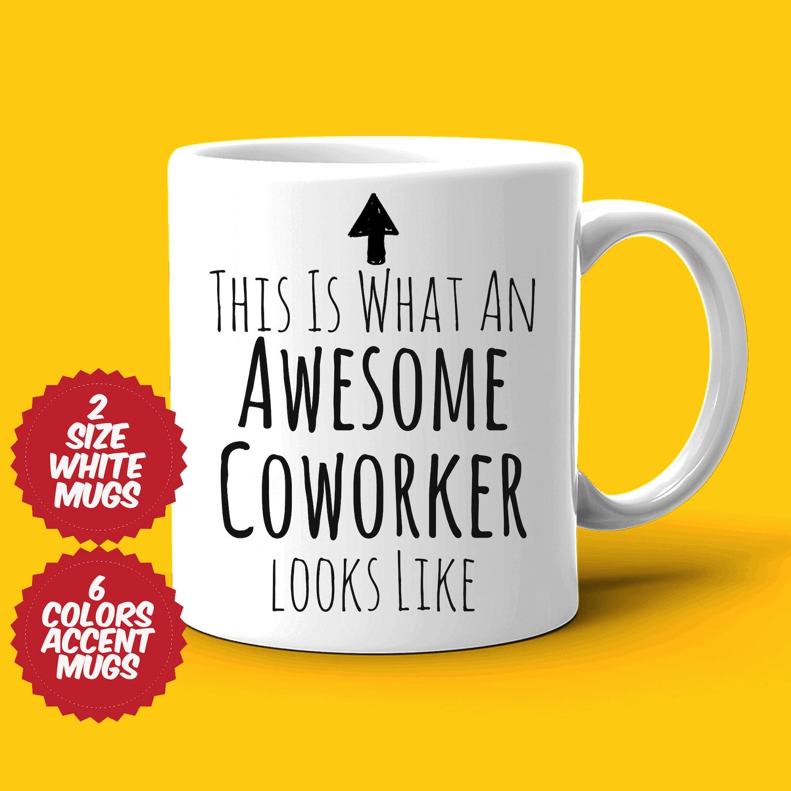 Coworker Gift Coworker Mug Awesome Coworker Best Coworker - Etsy