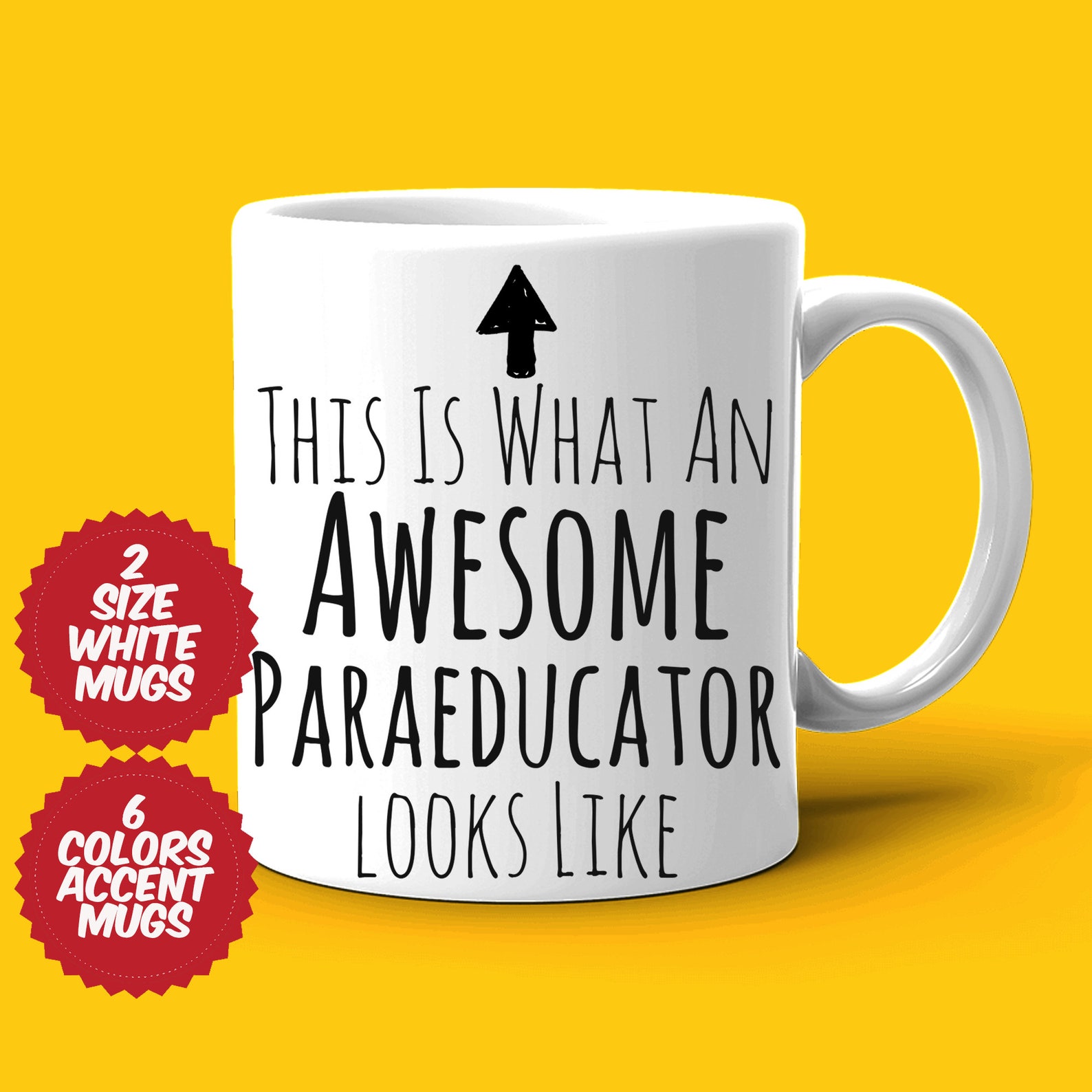 Paraeducator Gift Paraeducator Mug Awesome Paraeducator - Etsy