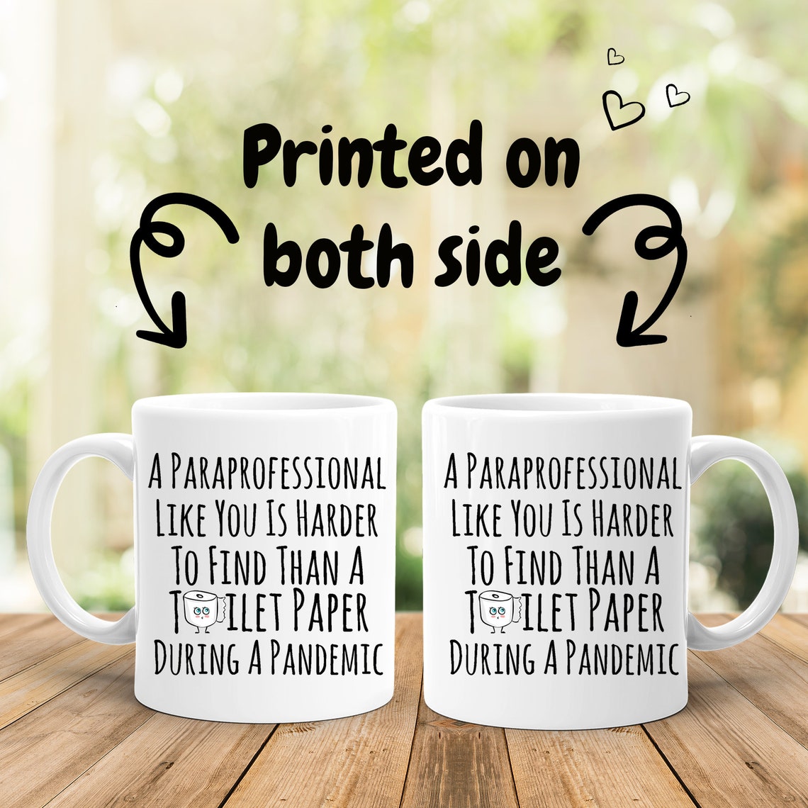 Paraprofessional Gift Paraprofessional Mug Harder to Find | Etsy