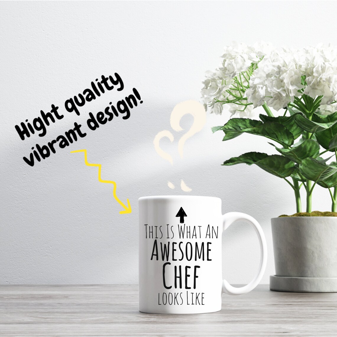 Chef Gift Chef Mug Awesome Chef Best Chef Ever Gift For | Etsy