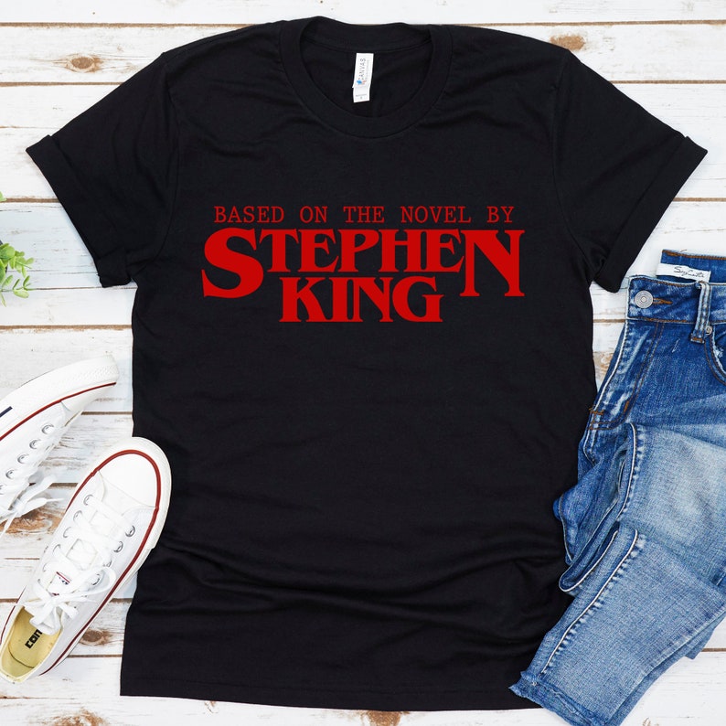 Based on the Novel by Stephen King Shirt Halloween Shirt - Etsy